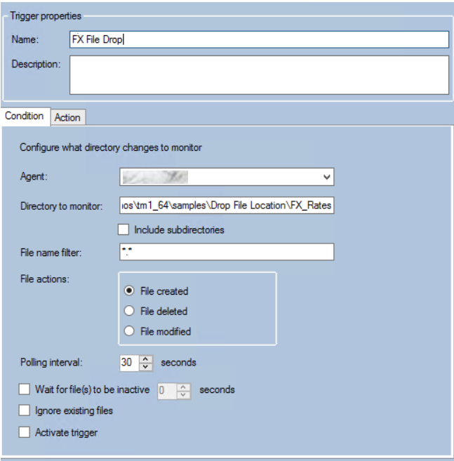 Cognos Command Center – Setting up Triggers